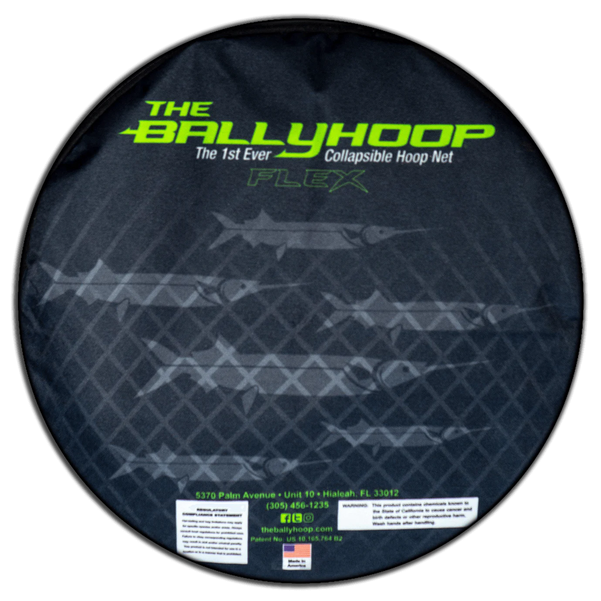 The Ballyhoop - Flex Collapsible 24'' Hoop Net – Bite Me Bait Shack